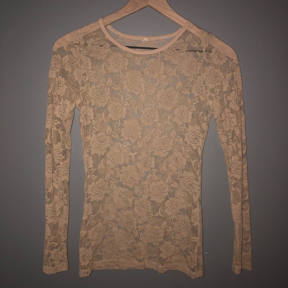 Tops | Seethrough Rose Print Shirt | Poshmark